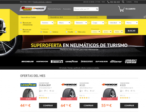 Nueva web de Confortauto para la venta de neumáticos